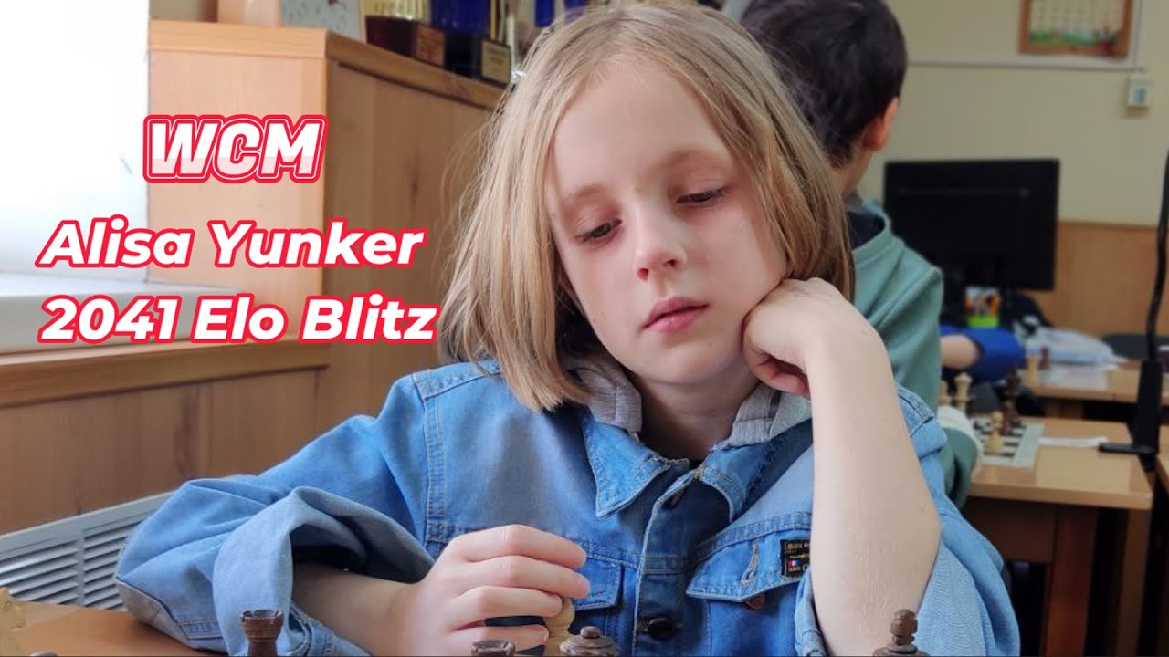 WCM Alisa Yunker (Alice) (2041) - Night Blitz - Yunker Chess & CO - YouTube