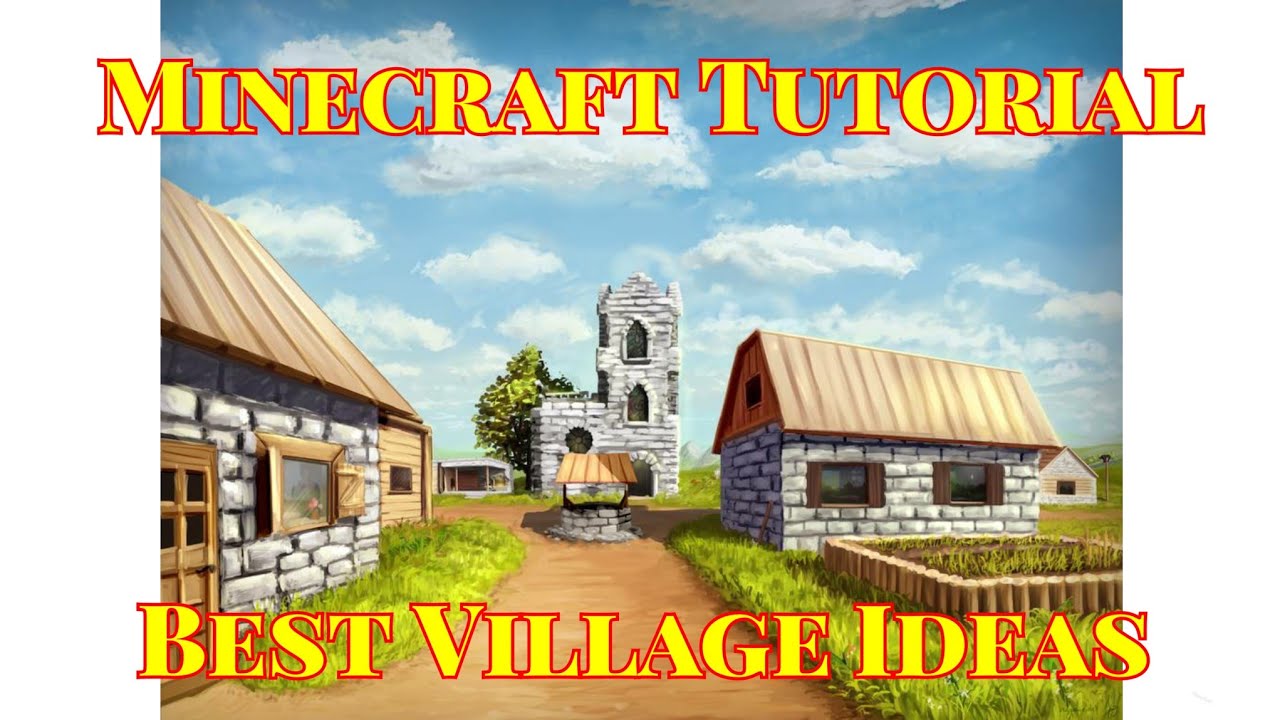 How To Make Village In Minecraft - YouTube