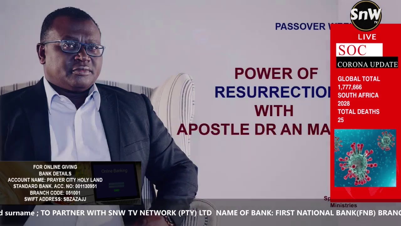 LIVE | He is Risen | Luke 24:1-6 | With Apost | With Apostle Dr AN ...