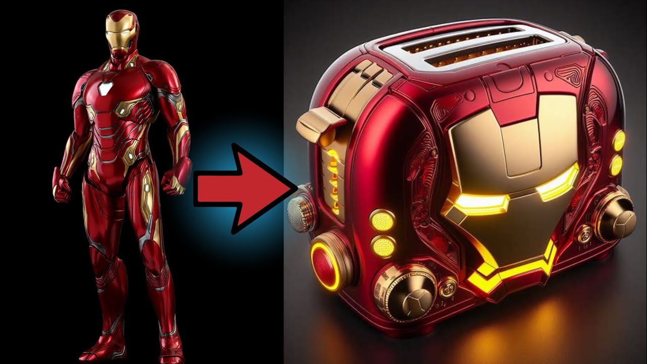 SUPERHEROES but All Characters TOASTER. TOASTER-VENGER (Marvel & DC)💥 ...