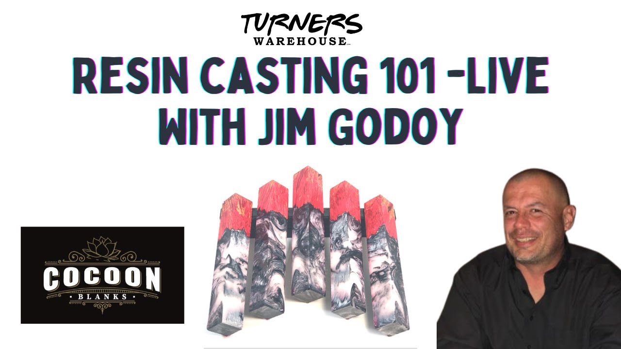 Resin Casting 101 with Jim Godoy from from Cocoon Blanks- Live - YouTube