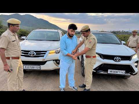 Fortuner की DRAG RACE करने पर Police पकड़ कर ले गई 😅 Heavy CHALLAN 🫣
