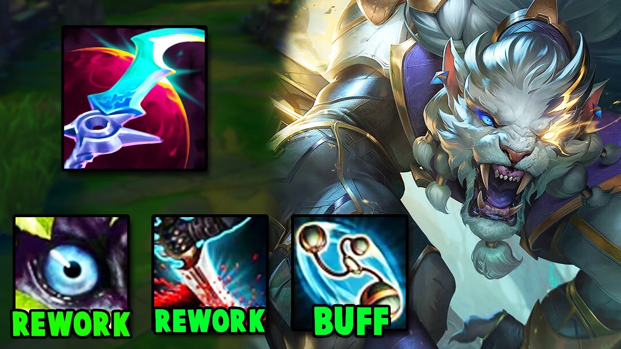 Rengar rework is finally here!! Even Harder 1-shots and MORE FEROCITY ...