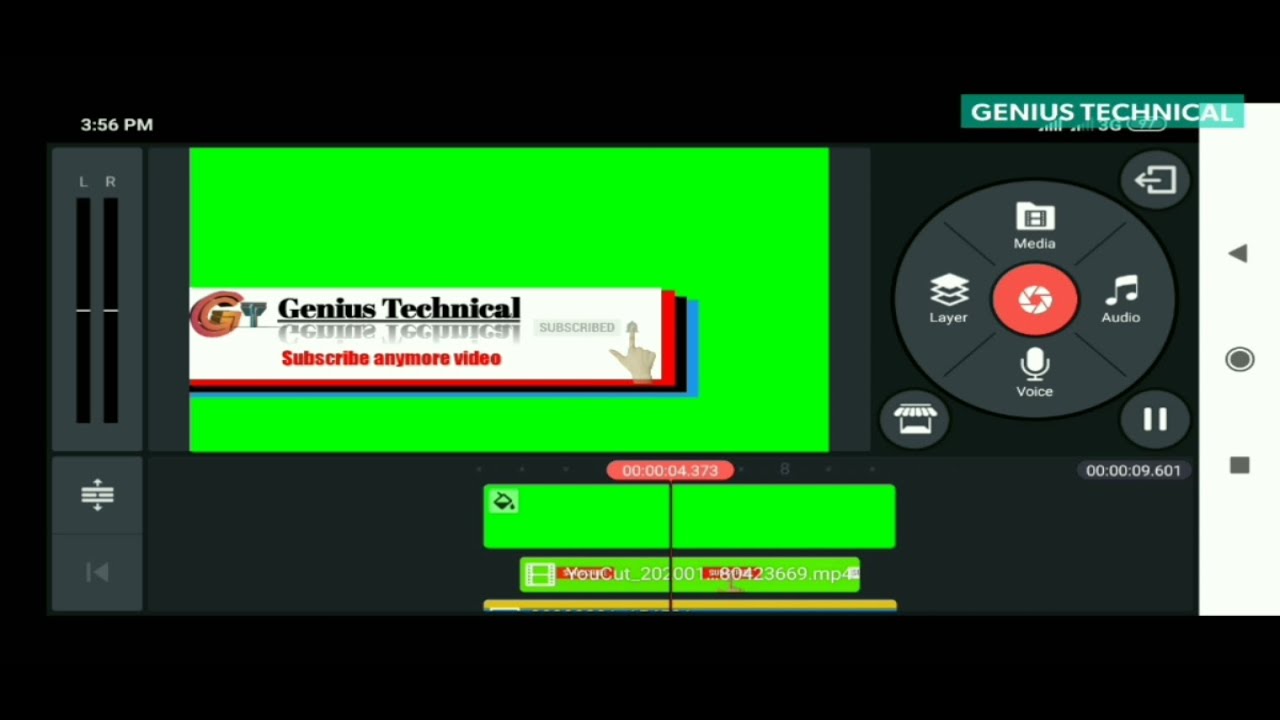 How to make green screen intro/ animation/ watermark - YouTube