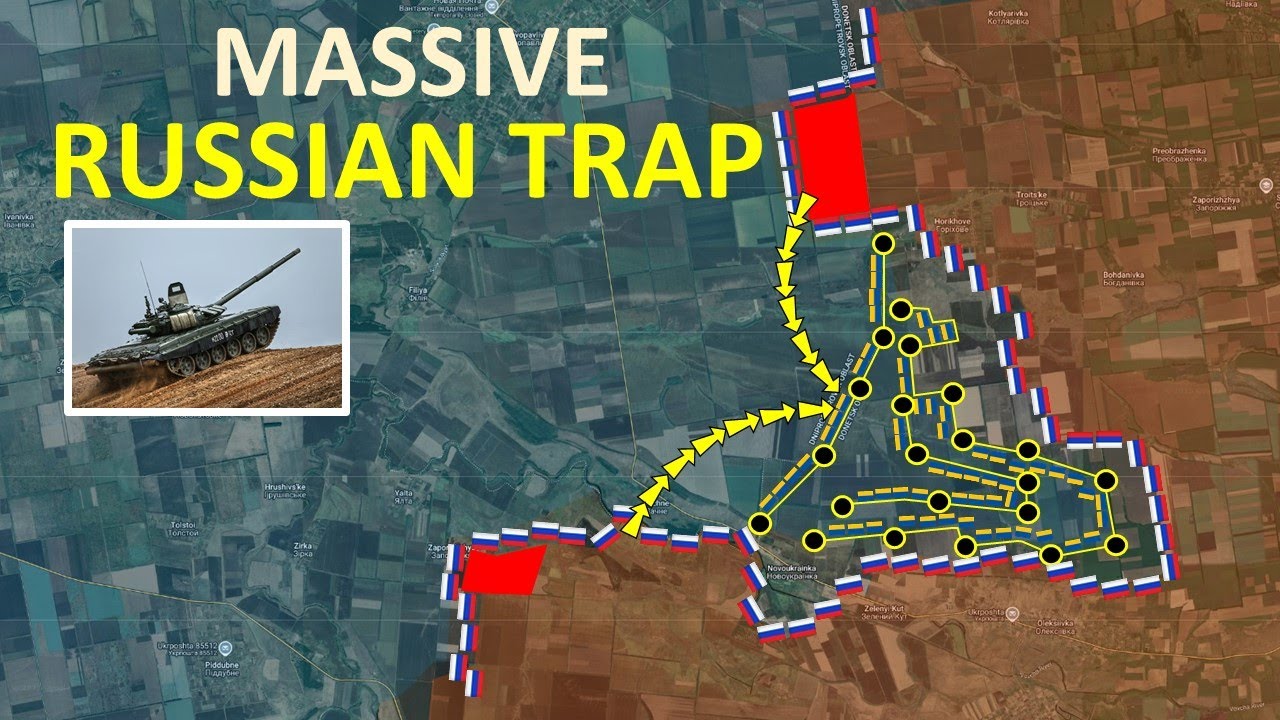 Massive Russian Trap Set Up For Ukrainian Forces Near Dnipropetrovsk ...