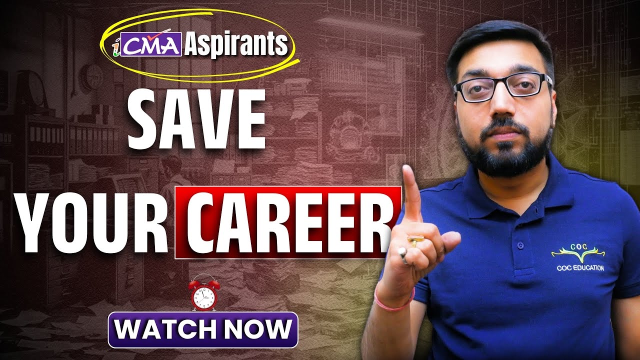 🚀 CMA Students: One Step That Can Change Your Entire Career! - YouTube