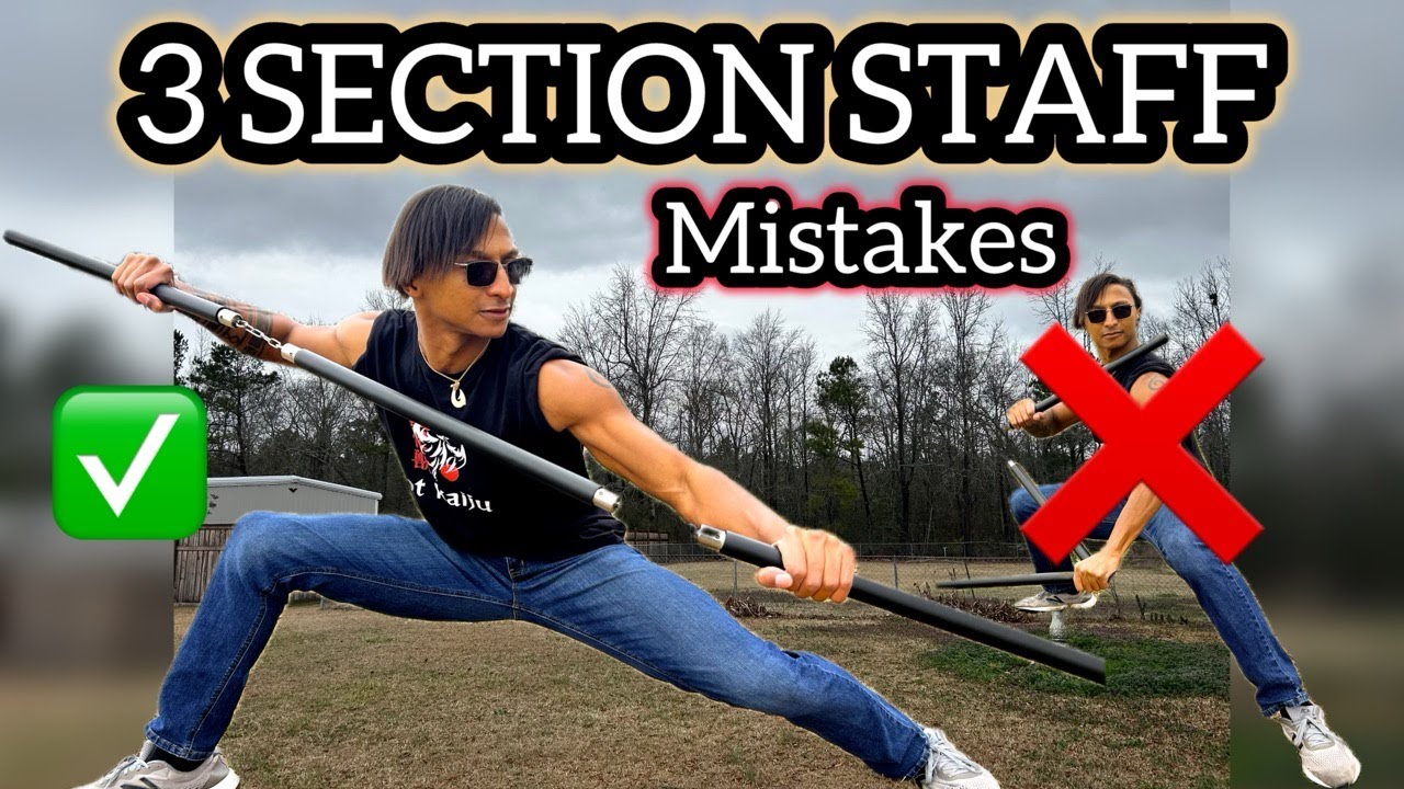 Avoid These 3 MISTAKES With the 3 Section Staff - YouTube