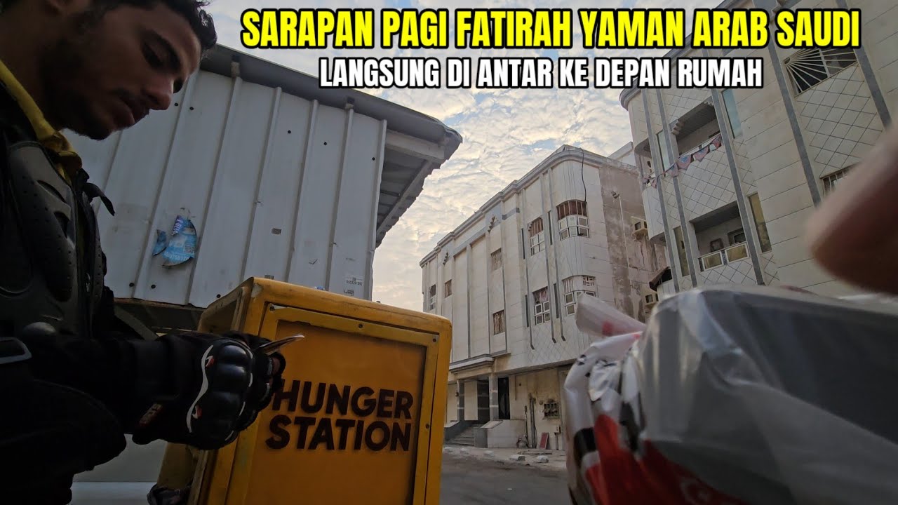 Sarapan pagi Fatirah yaman di arab saudi - YouTube