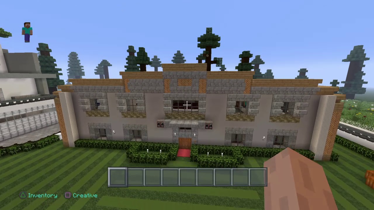 PS4 Minecraft house build - YouTube