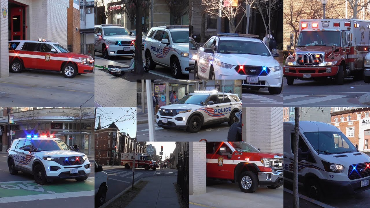 DCMPD, DCFD Responding To Different Calls - YouTube