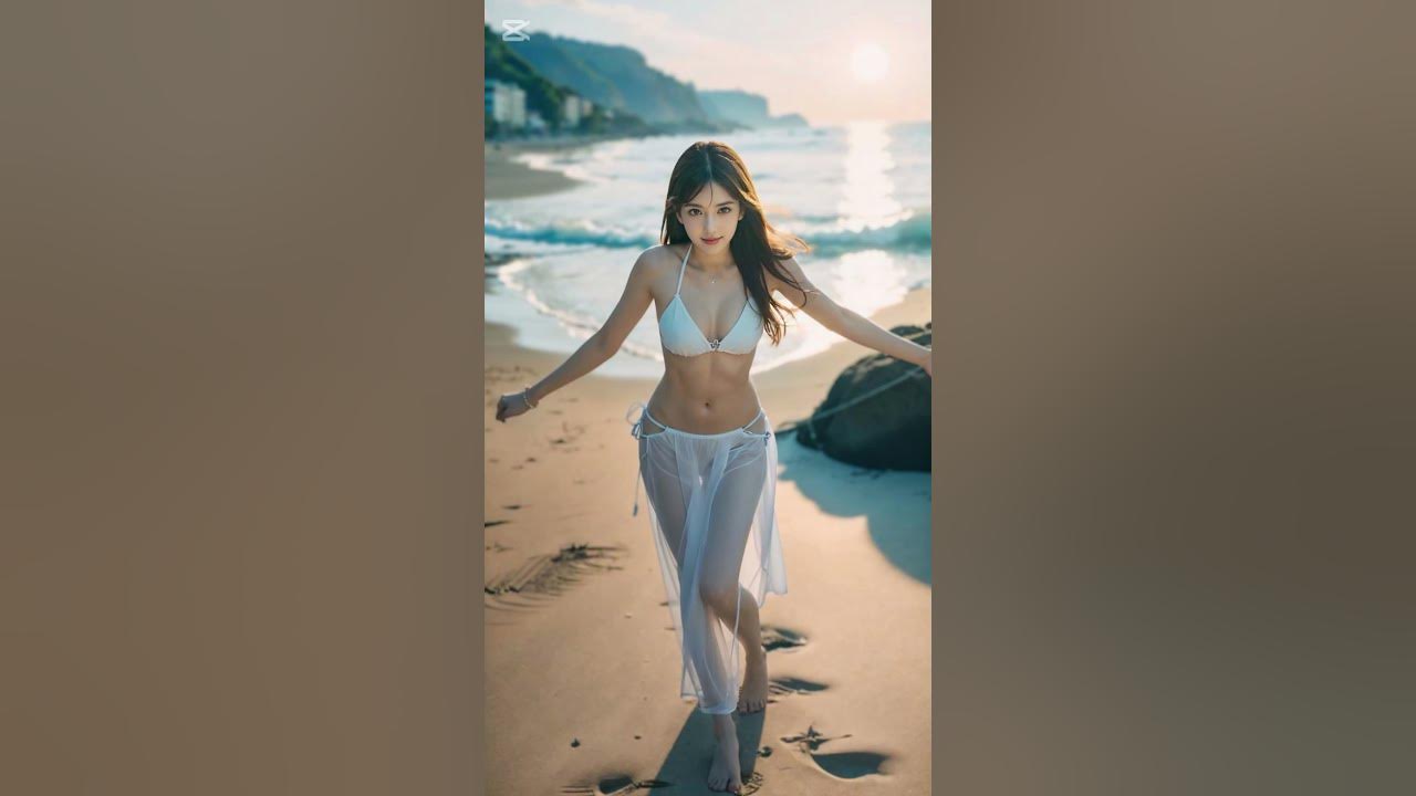 [4K] AI ART LOOKBOOK AMAZING COLLECTION‐Asian The Beautiful Bikini Lady GenZ Sexy Girl #shorts ...
