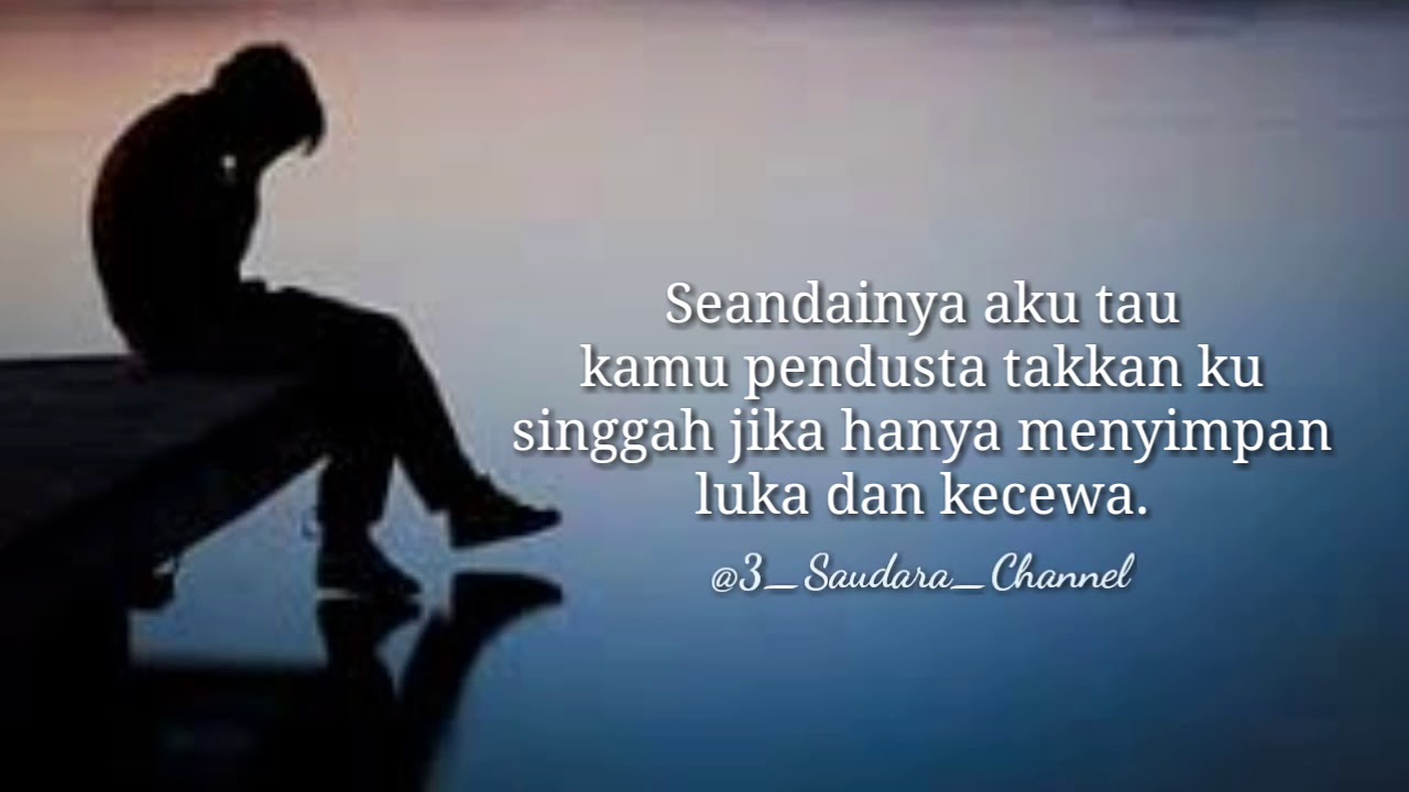 Story wa sedih bikin baper - YouTube