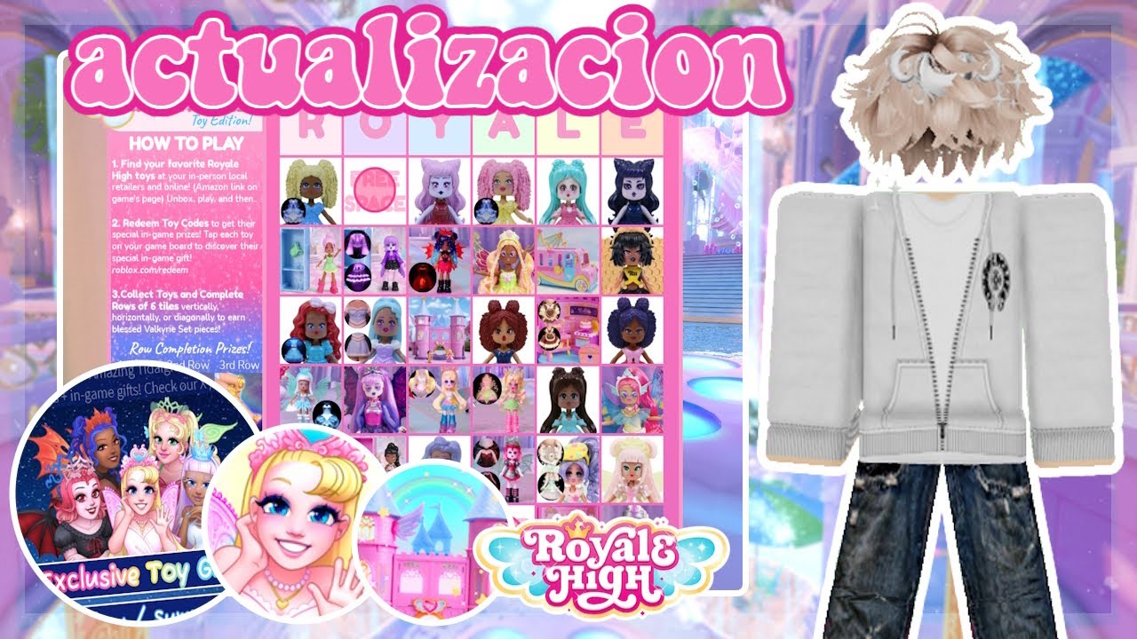🧸 NUEVOS 20 ACCESORIOS GRATIS EN ROYALE HIGH 💗 BINGO, JUGUETES Y MÁS! 🏰 ...