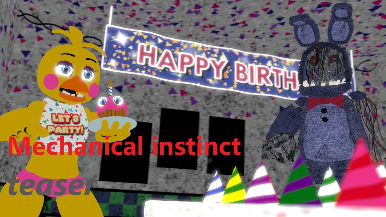 FNAF Mechanical instinct animation (Teaser). - YouTube