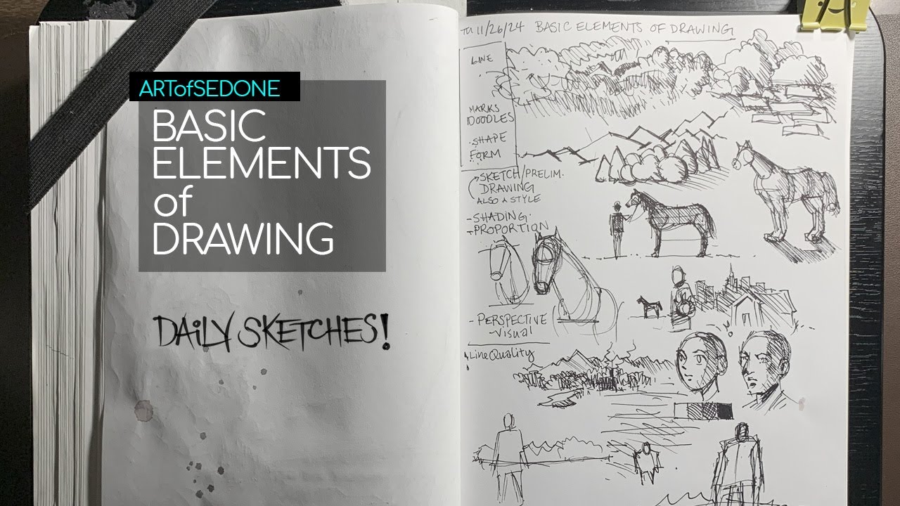 Basic Elements Of Drawing - YouTube