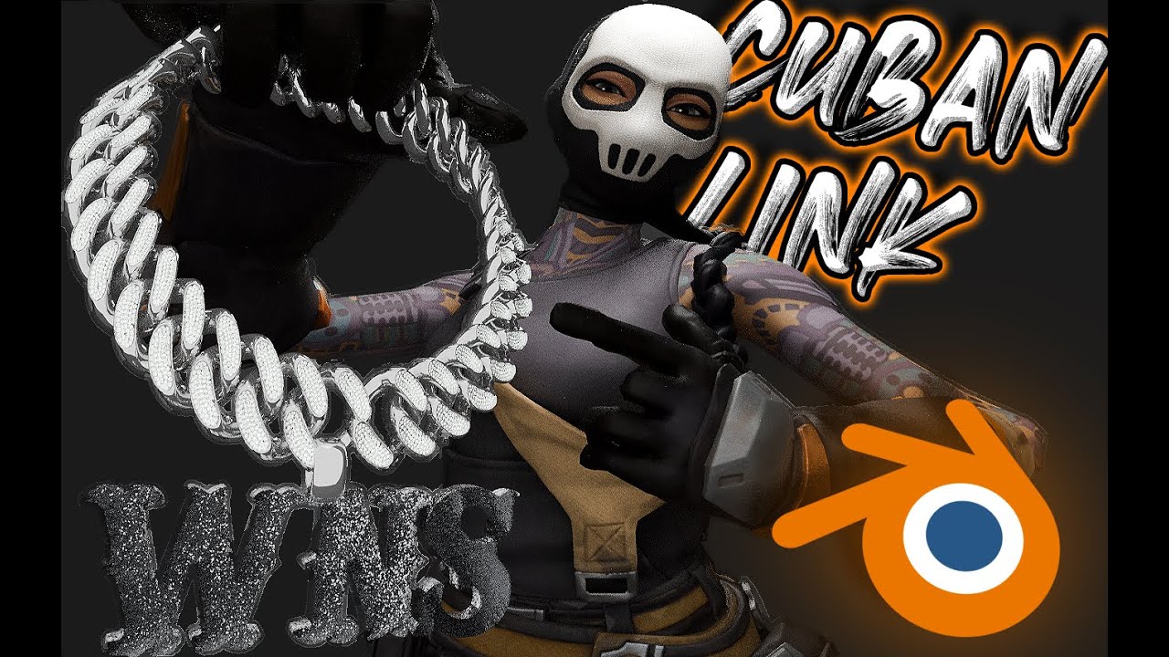 CUBAN LINK CHAIN 2025 BLENDER TUTORIAL! - YouTube