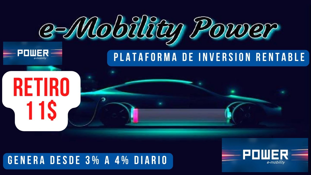 Retiro 11$ - Emobility Power Genera 3% a 4% Diario - Como Ganar USDT 2024 #usdt #tether # ...