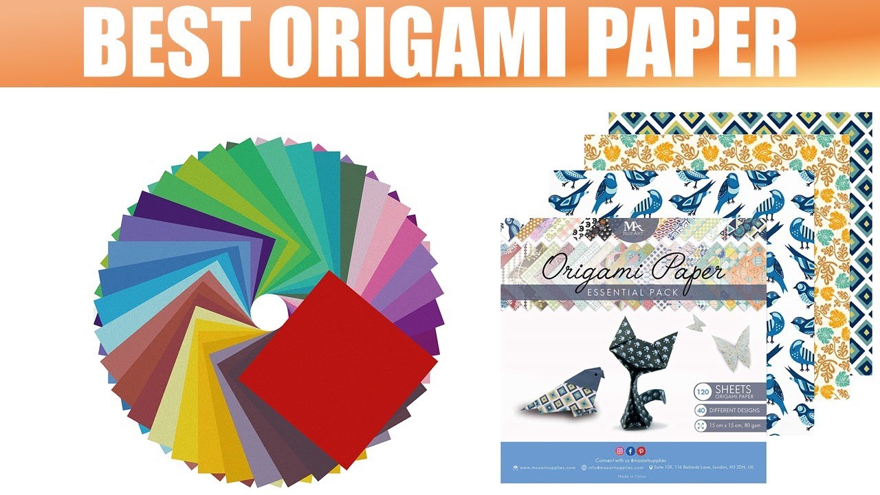 Top 5 Origami Paper Reviews : Best Origami Paper 2020 - YouTube