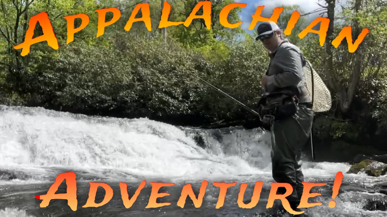 Appalachian Fly Fishing Adventure; for a beginner! - YouTube