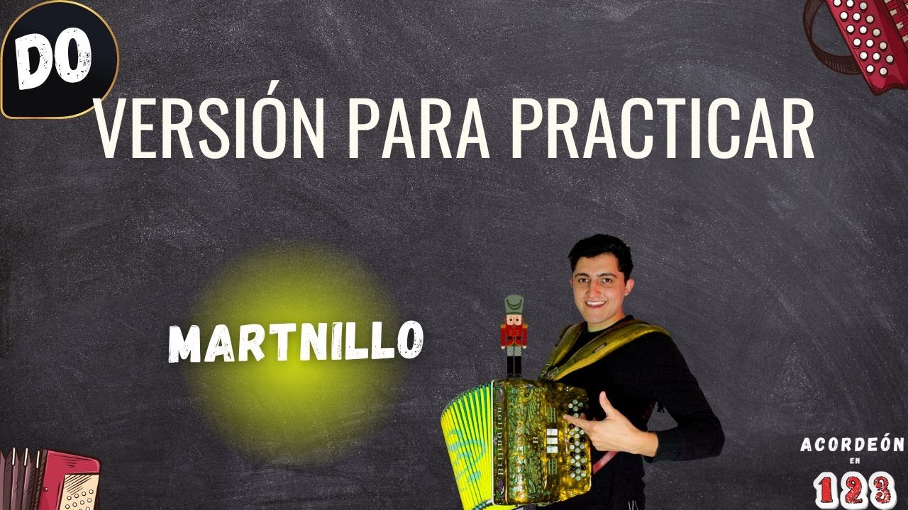 MARTINILLO CANCION PARA PRACTICAR EN TONO DE DO - YouTube