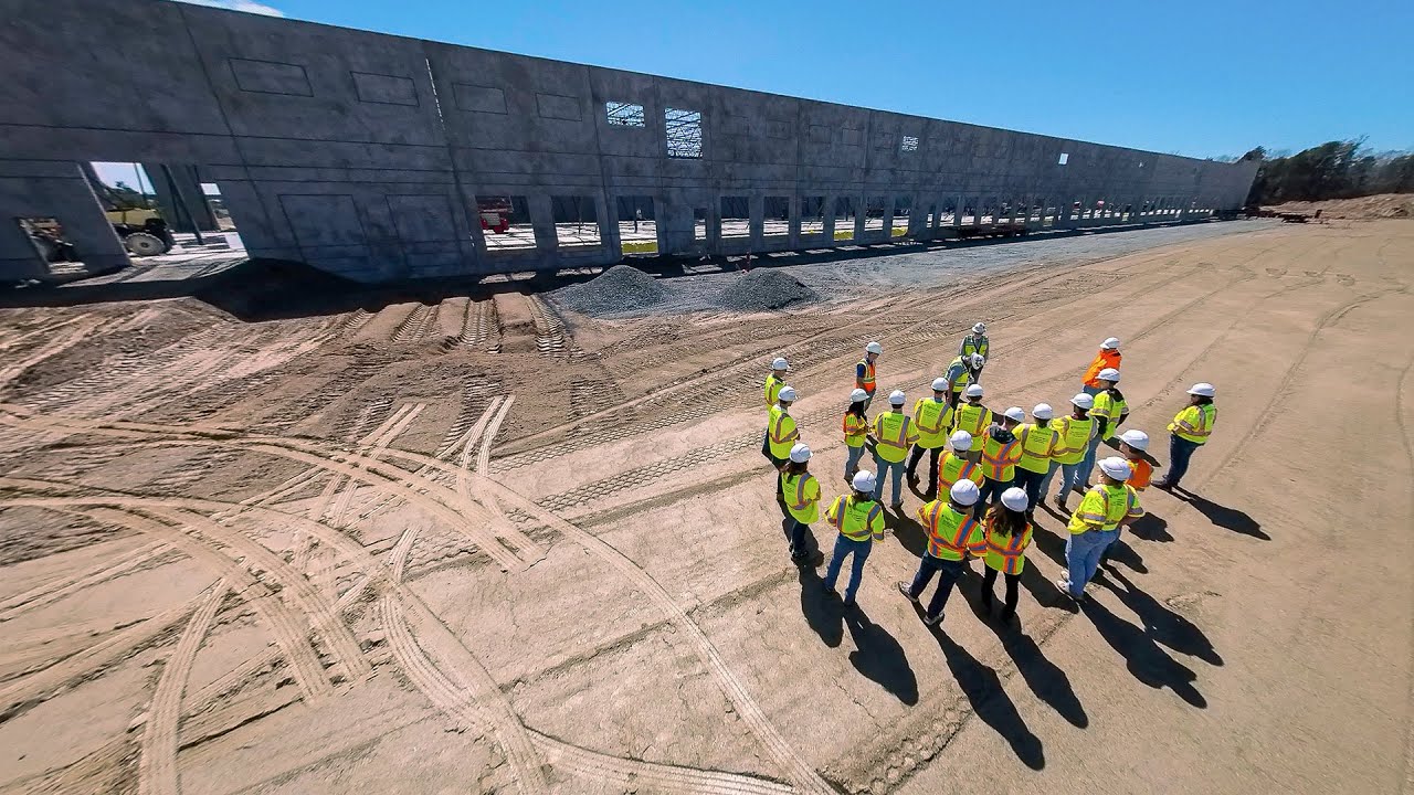 Civil engineering students tour development sites in Charlotte area ...