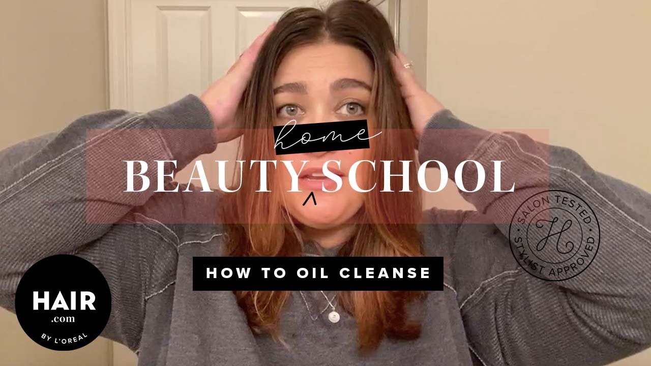How Oil Removes Oil | Beauty Home School | Hair.com By L'Oreal - YouTube