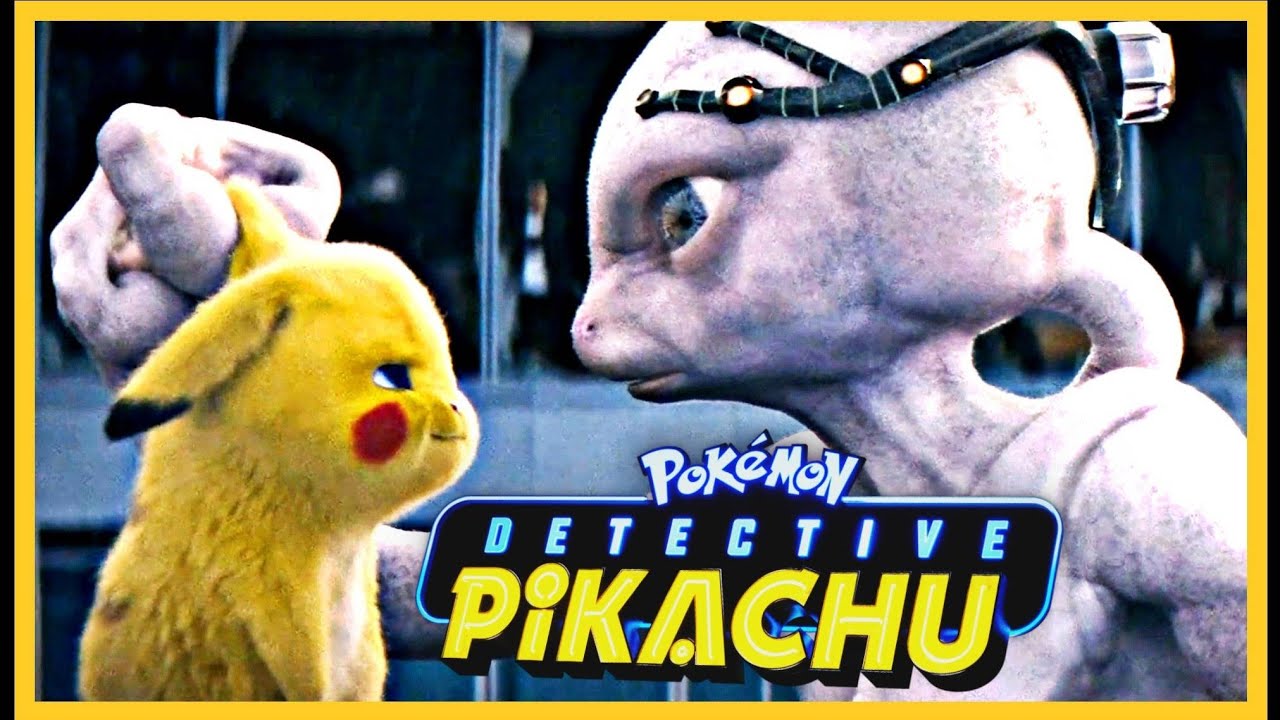 Pokémon Detective Pikachu Final Battle Scene | Mewtwo vs Pikachu | Ryan ...