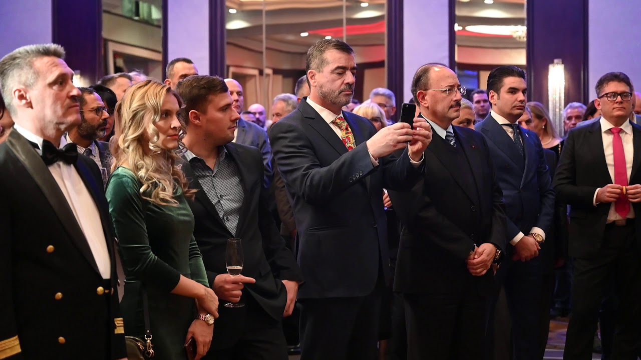 The Romanian Embassy celebrated a national holiday - YouTube