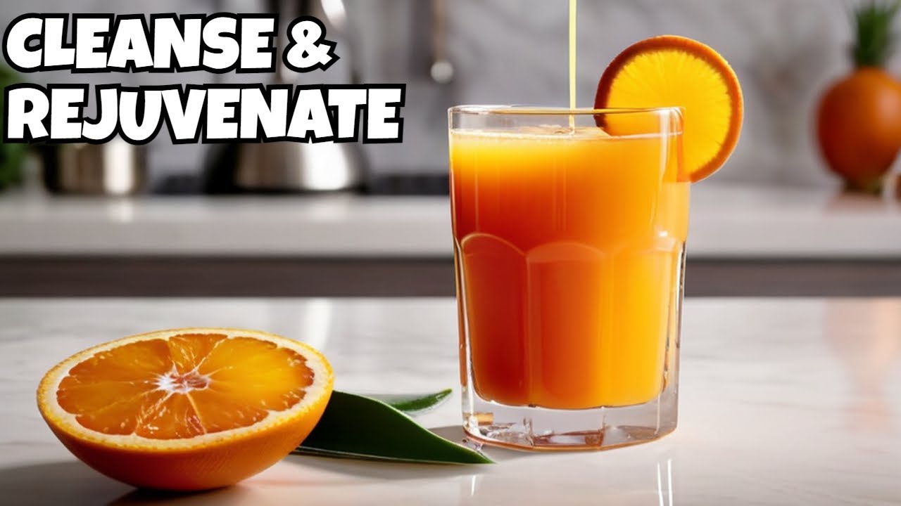 3-Day Juice Cleanse: Orange & Aloe Vera Detox Drink Recipe - MUST-TRY ...