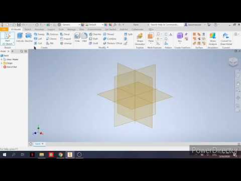 Descarga, Instalación y primeros trazos en Autodesk Inventor 2020 - YouTube