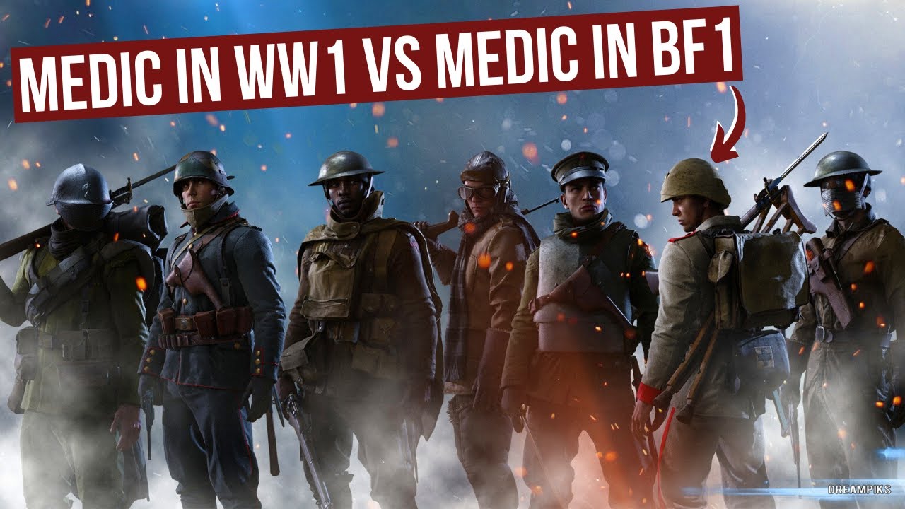 Battlefield Medic vs WW1 Medic - YouTube