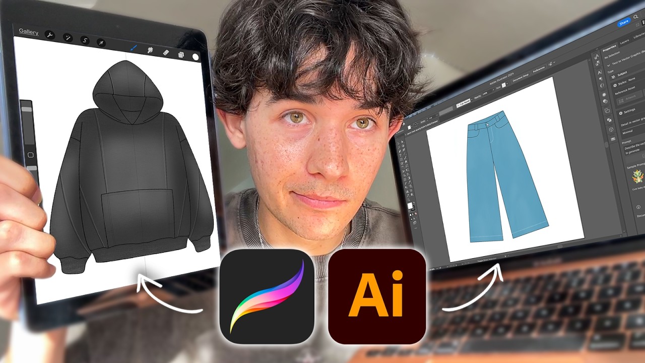 how to design clothes for your clothing brand - YouTube