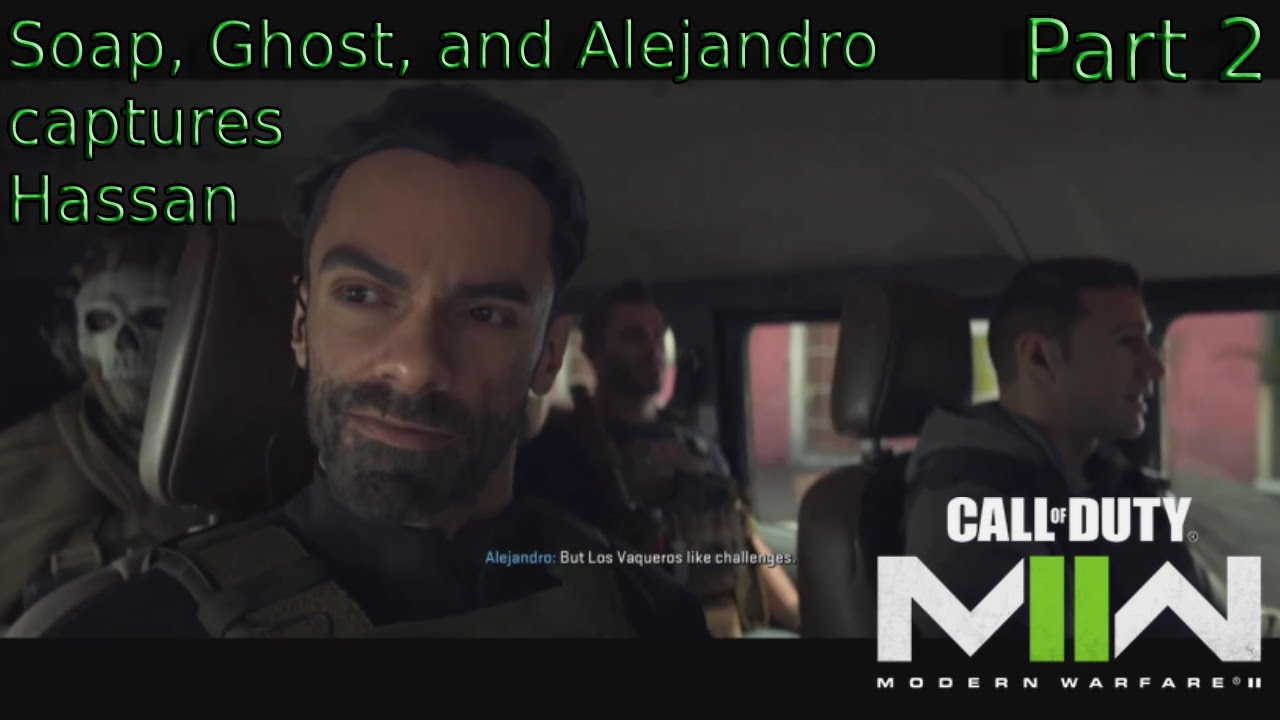 Soap, Ghost, and Alejandro captures Hassan | Call of Duty: Modern ...