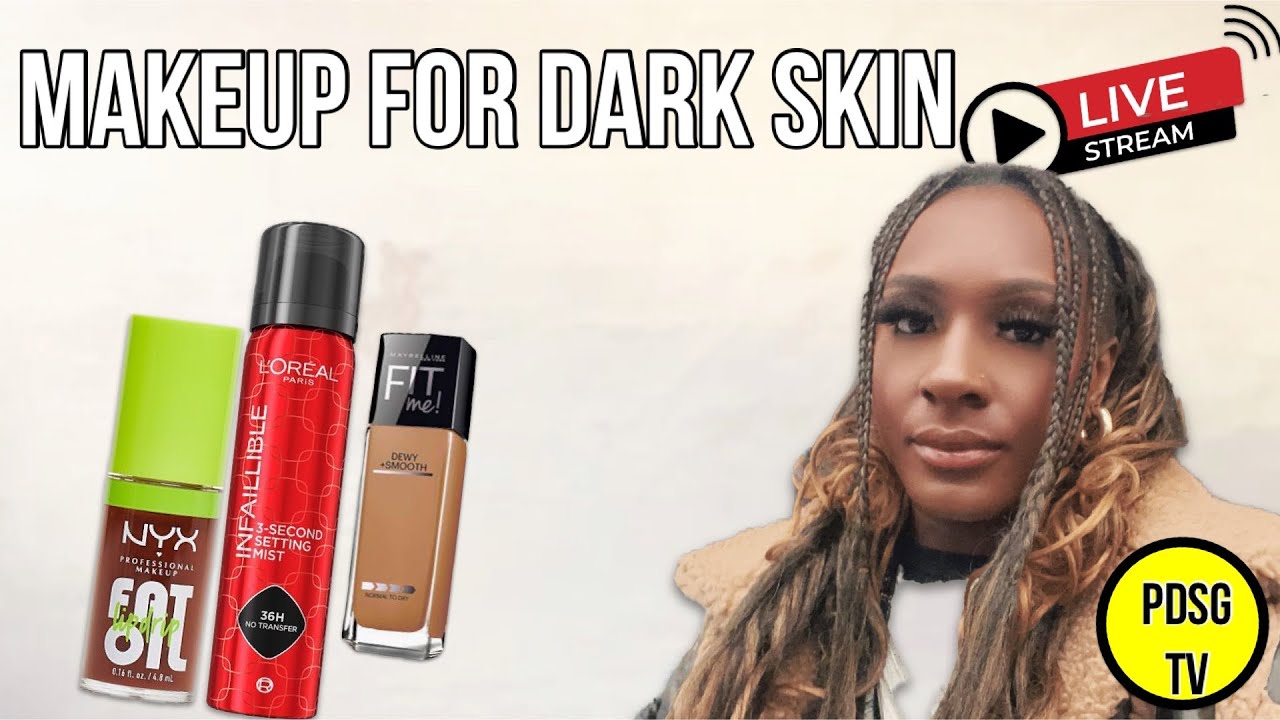 Dark Skin Soft Glam Makeup Tutorial - YouTube