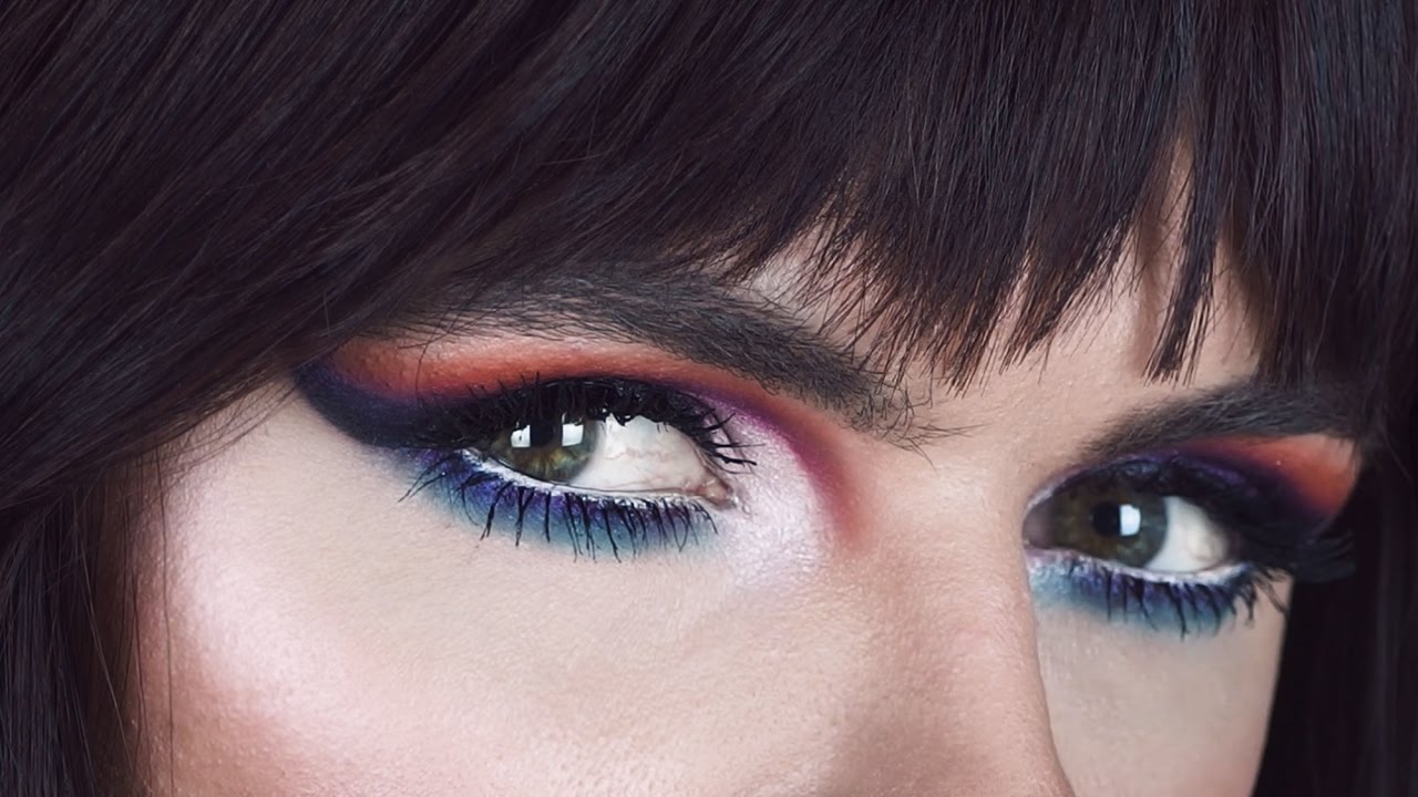 "Natural" Colorfull Drag Queen Make-up Tutorial - YouTube