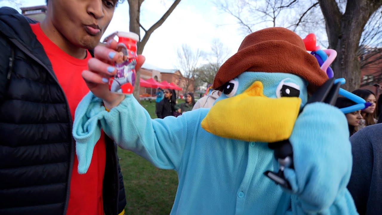Perry the Platypus Ruins a Charity Event - YouTube