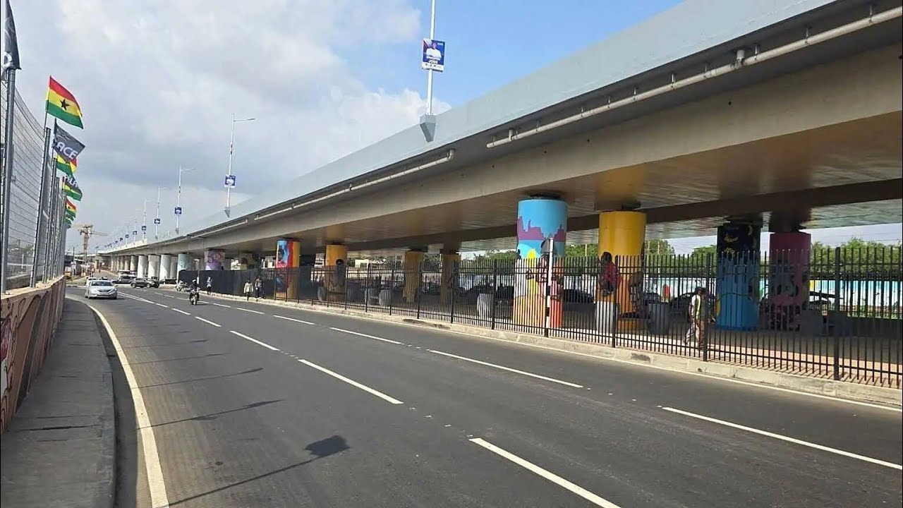 THE MOST NICEST AND BEAUTIFUL INTERCHANGE IN WEST AFRICA WHICH COST ...
