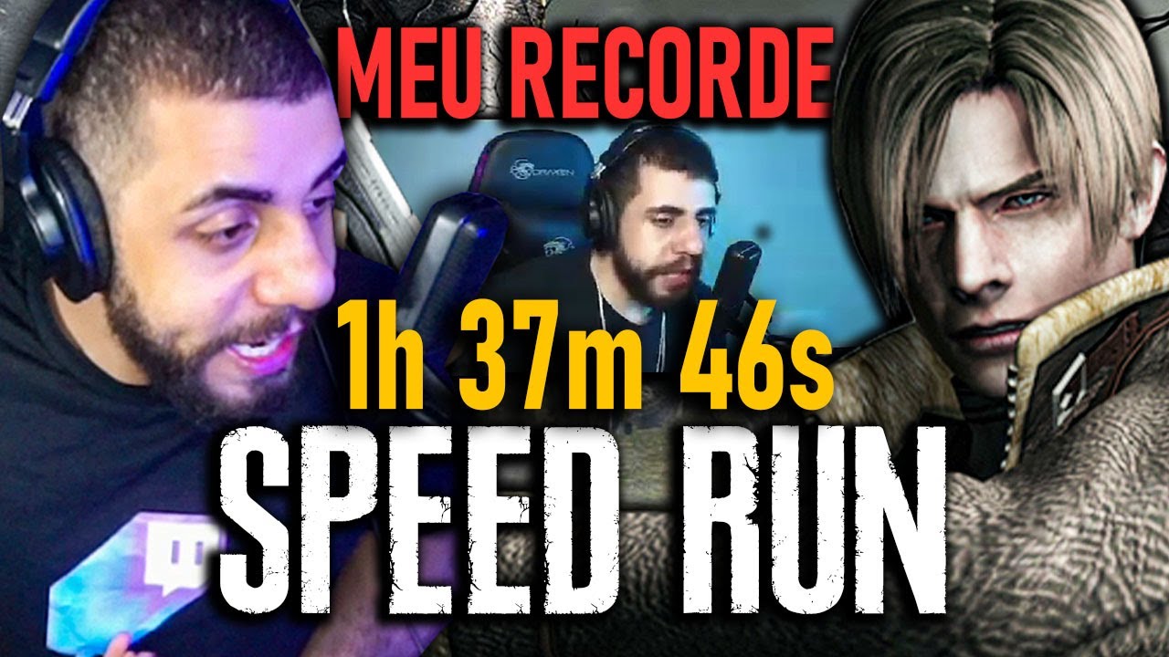 MINHA MELHOR SPEED RUN no RESIDENT EVIL 4 - YouTube