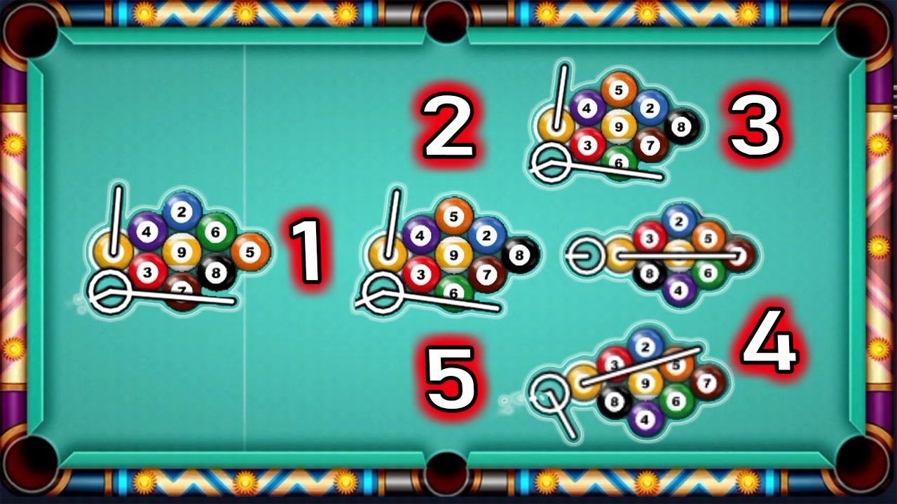 How To Play 5 Five Super Golden Breaks Win _ Pool Game 8 Ball Pool ...