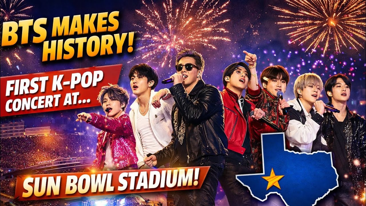BTS Make History! Become the First K-Pop Group to Hold a Concert at Sun ...