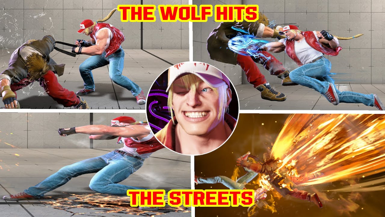 SF6 - Terry Bogard Busts his Wolf on the Streets - YouTube