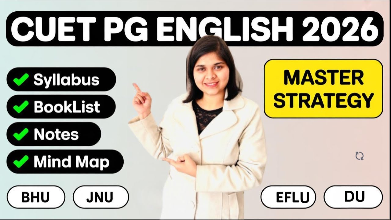 How to prepare for CUET PG English Literature 2026 | By Priya Ma'am ...