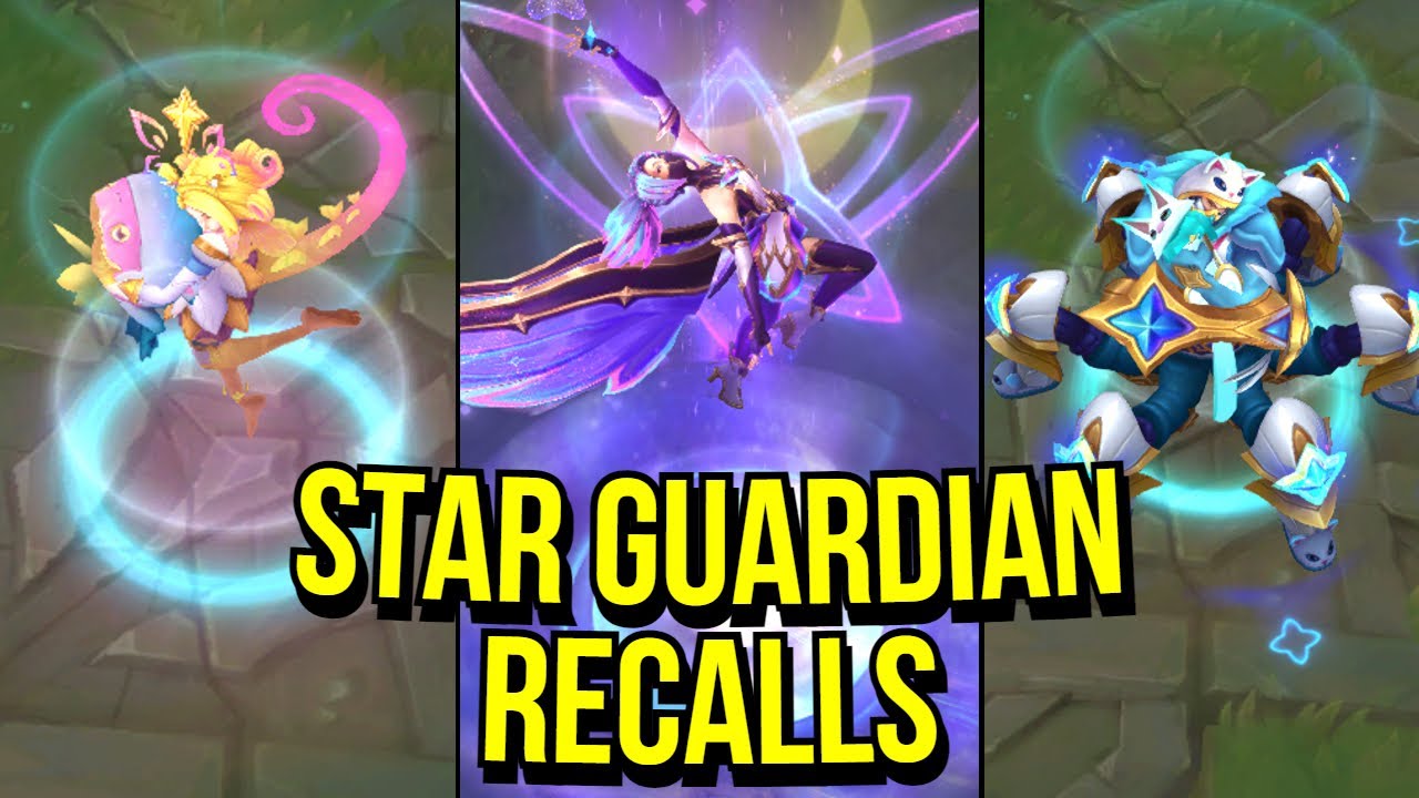 All 36 Star Guardian Recalls | League of Legends - YouTube
