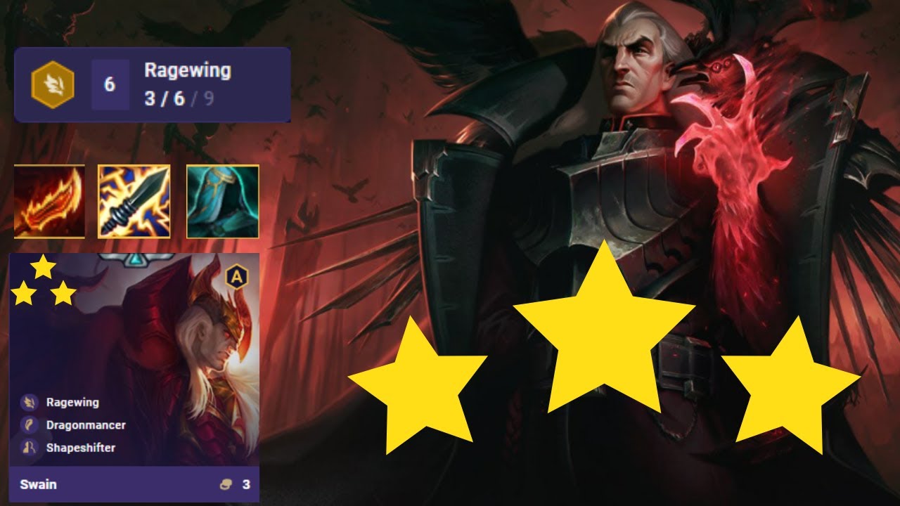 MELHOR COMP DO META TFT COMP SWAIN REROLL RANGEWING 6 - TEAMFIGHT ...