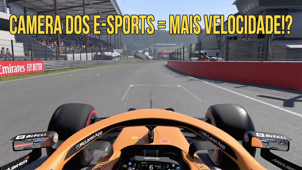 Todo mundo deveria testar essa configuração de camera no F1 - YouTube