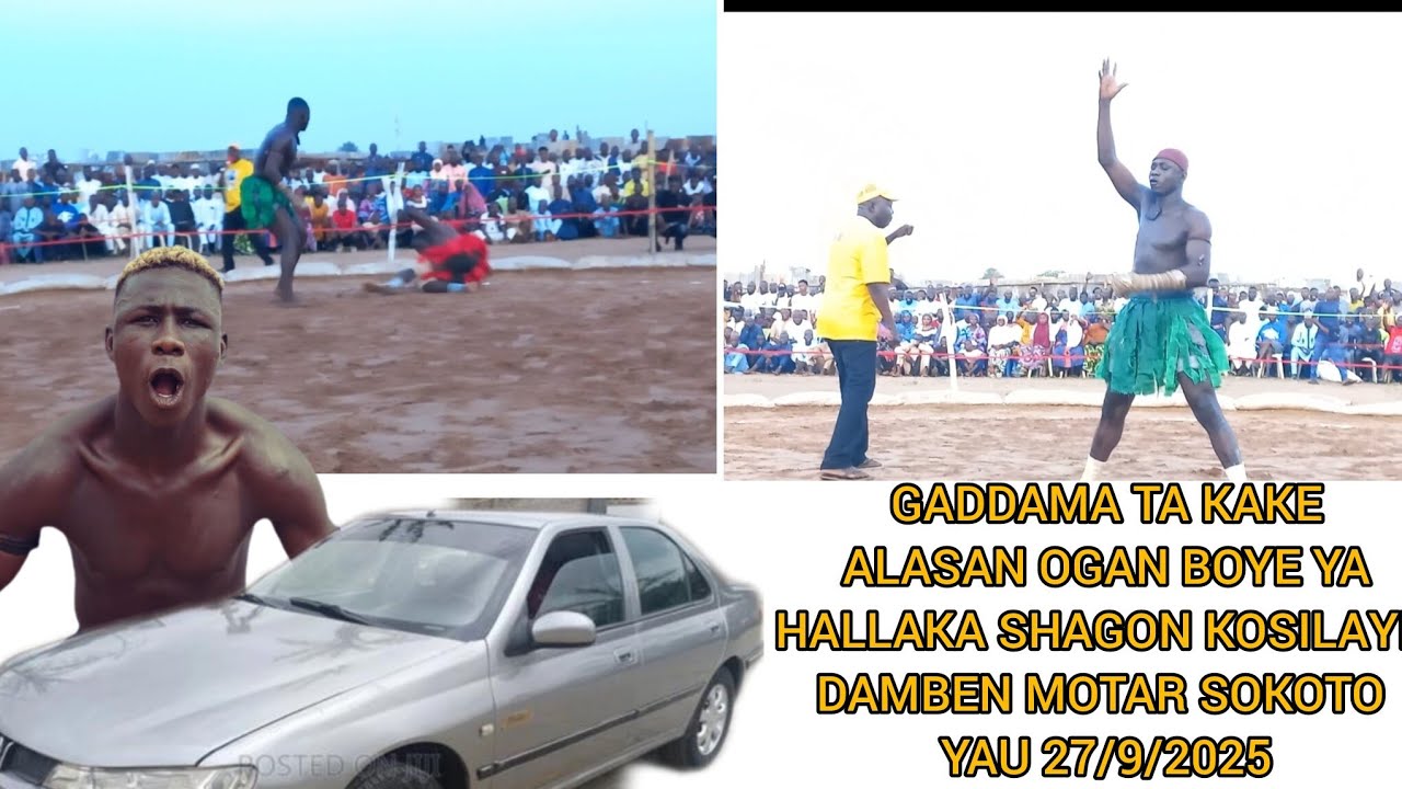 GADDAMA TA KARE ALASAN OGAN BOYE YA HALLAKA SHAGON KOSILAYE DAMBEN ...