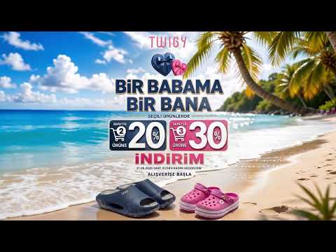 Seçili ürünlerde 2 ürüne %20, 3 ürüne ise %30 indirim twigy.com’da seni bekliyor. 🎉