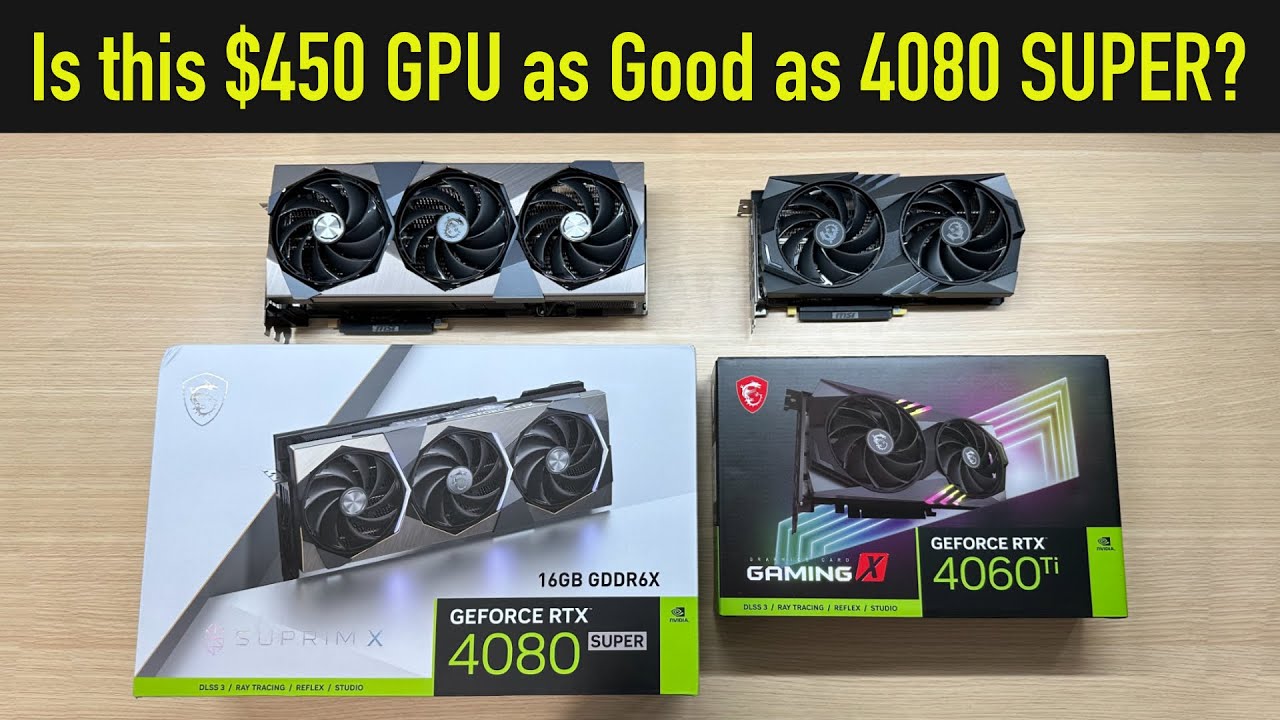 4K Gaming Face-Off: RTX 4080 SUPER vs RTX 4060 Ti 16GB - YouTube
