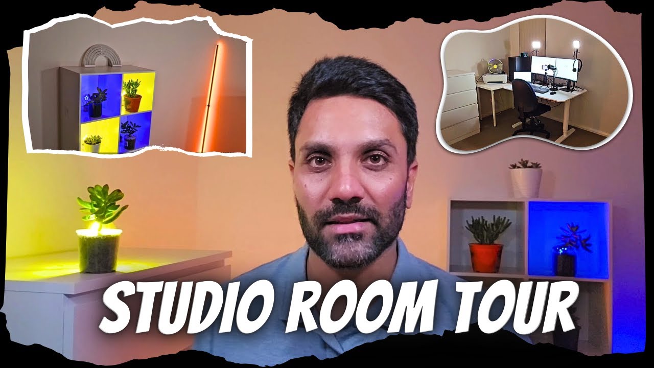YouTube Studio Room Tour | My YouTube Recording Setup Revealed - YouTube