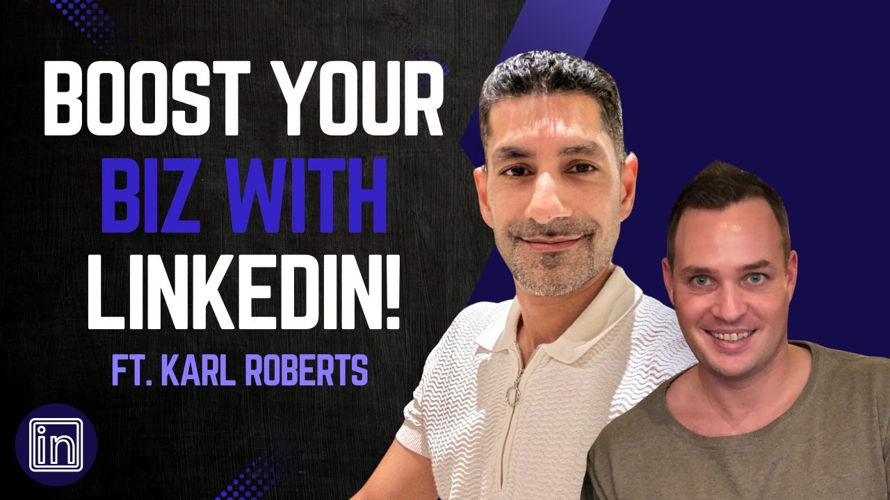 How to use LinkedIn to grow your audience and win new business ft. Karl ...